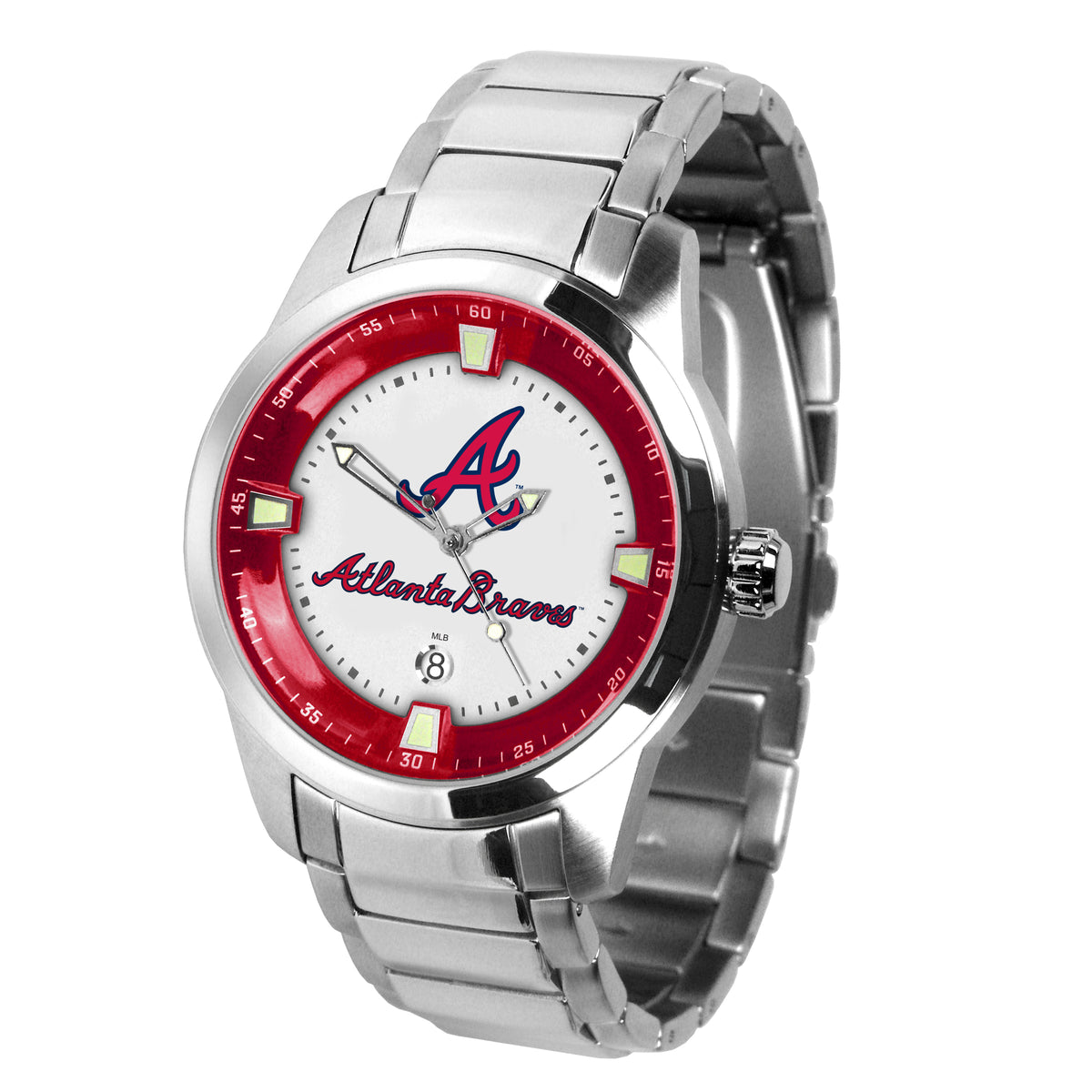 Atlanta Braves Men's Titan Watch by Game Time MLB-TIN-ATL – Pro Sports ...