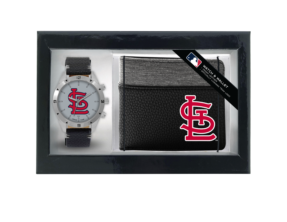 St. Louis Cardinals Men's Watch and Wallet Gift Set – Pro Sports Watches