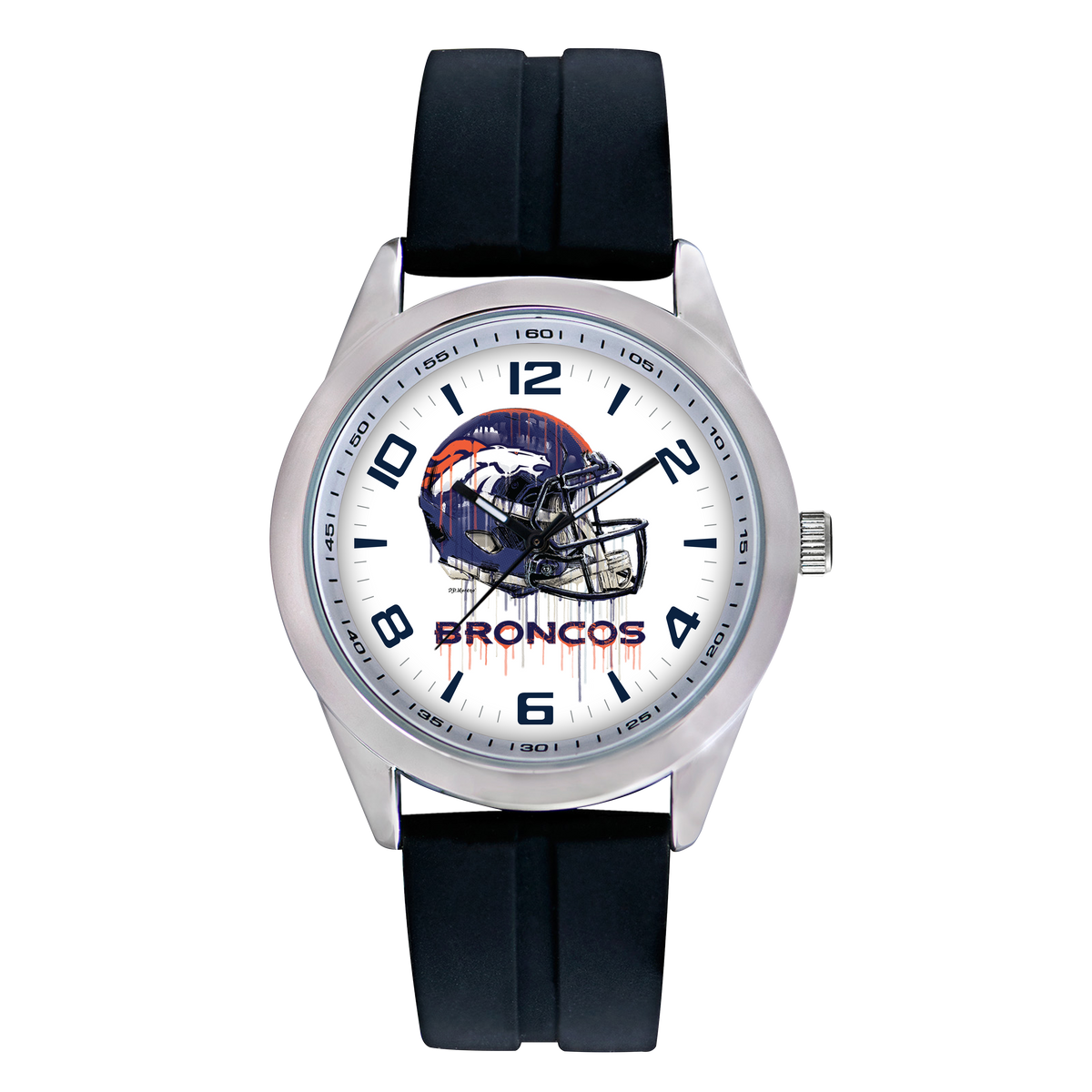 Denver Broncos Men's Varsity Drip Watch by Game Time NFL-VAR-DA1-DEN ...