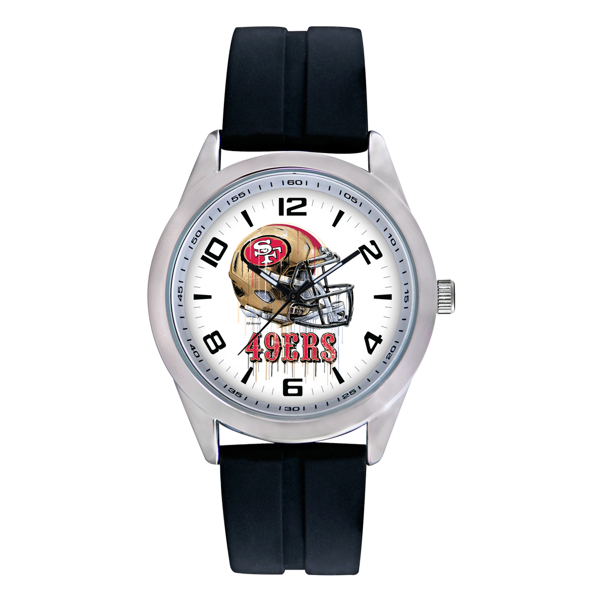 San Francisco 49ers Men's Varsity Drip Watch by Game Time NFL-VAR-DA1 ...