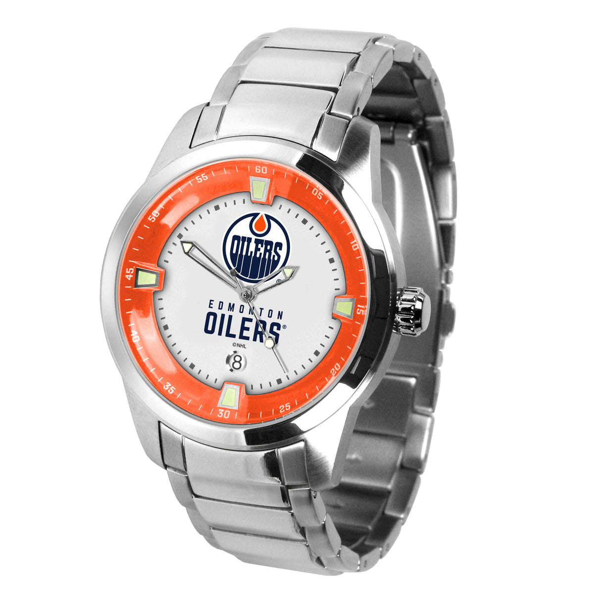 Edmonton Oilers Men's Titan Watch by Game Time NHL-TIN-EDM – Pro Sports ...