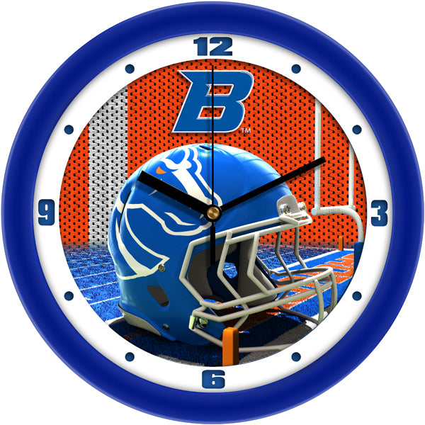 Boise State Wall Clock - Football Helmet – Pro Sports Watches