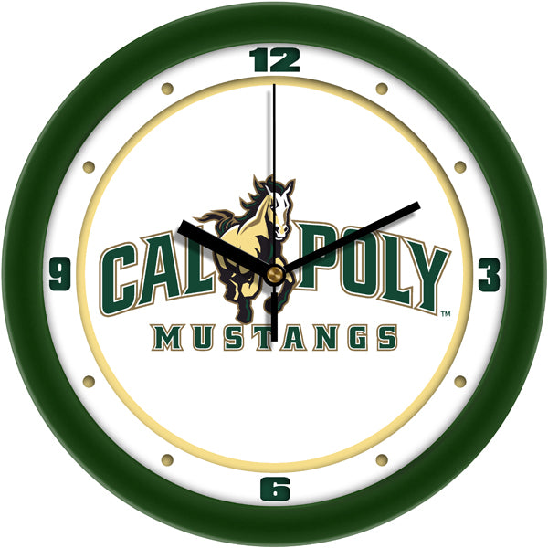 Cal Poly Mustangs Wall Clock - Traditional – Pro Sports Watches