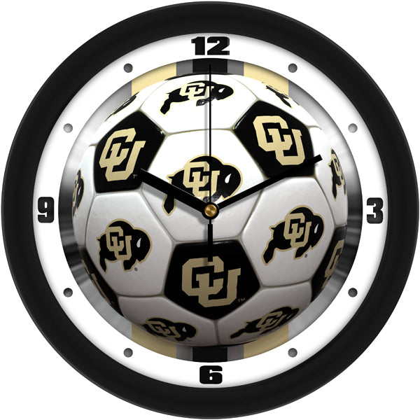 Colorado Buffaloes Wall Clock - Soccer – Pro Sports Watches