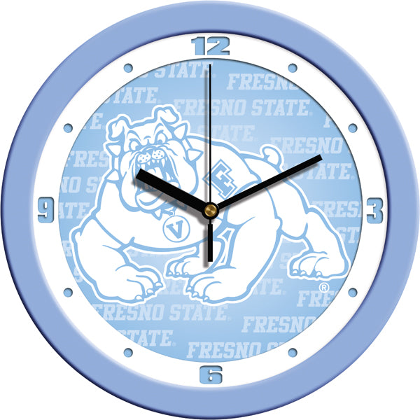 Fresno State Wall Clock - Baby Blue – Pro Sports Watches