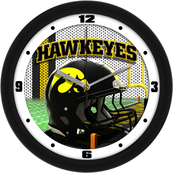 Iowa Hawkeyes Wall Clock - Football Helmet – Pro Sports Watches