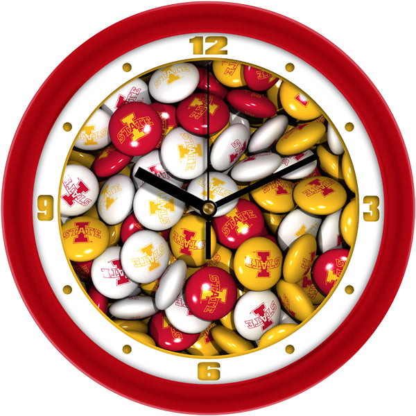 Iowa State Wall Clock - Candy – Pro Sports Watches