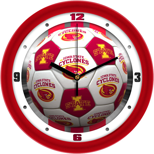 Iowa State Wall Clock - Soccer – Pro Sports Watches