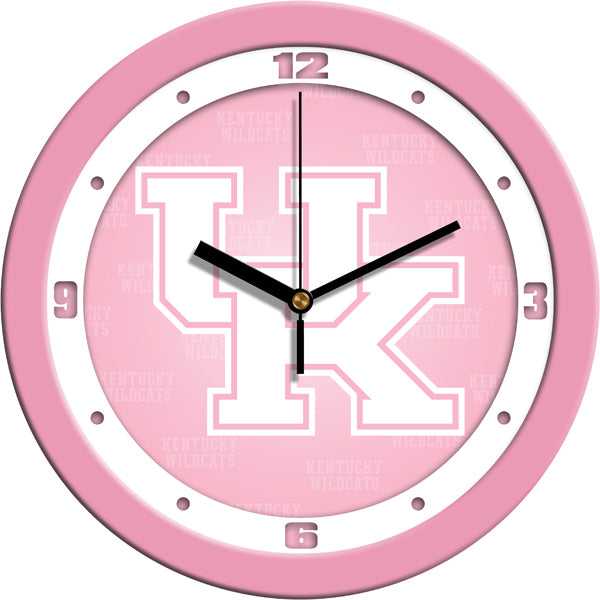 Kentucky Wildcats Wall Clock - Pink – Pro Sports Watches