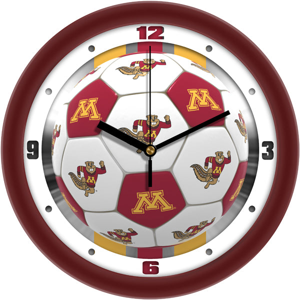 Minnesota Gophers Wall Clock - Soccer – Pro Sports Watches