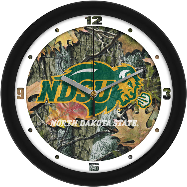 North Dakota State Wall Clock - Camo – Pro Sports Watches