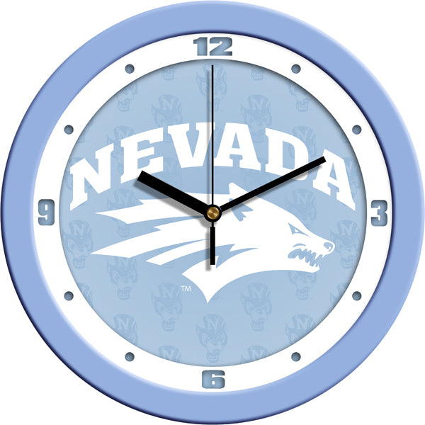 Nevada Wolfpack Wall Clock - Baby Blue – Pro Sports Watches