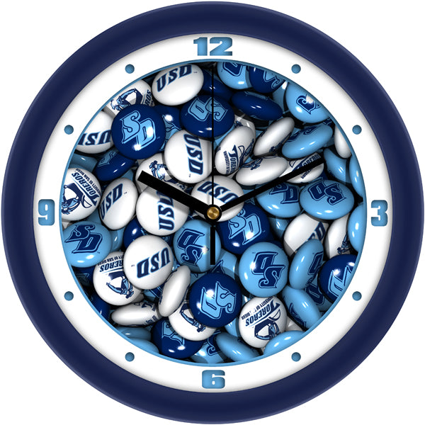San Diego Toreros Wall Clock - Candy – Pro Sports Watches