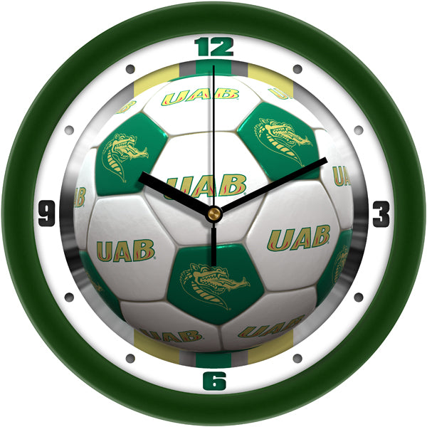 UAB Blazers Wall Clock - Soccer – Pro Sports Watches