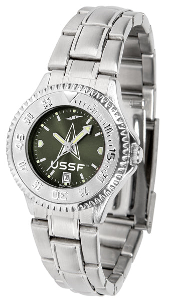 US Space Force Competitor Steel Ladies Watch - AnoChrome – Pro Sports ...