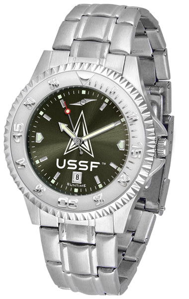 US Space Force Competitor Steel Men’s Watch - AnoChrome – Pro Sports ...